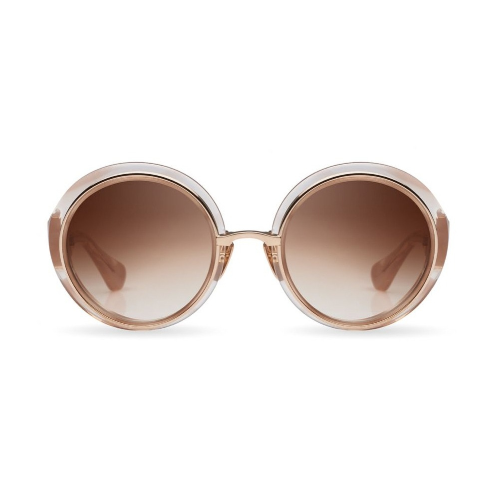 Sunglasses Dita mod. MICRO-ROUND DTS406 A02 col. Pink - Gold | Ottica dieci decimi